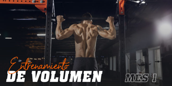 Entrenamiento de Volumen. Rutina Mes 1