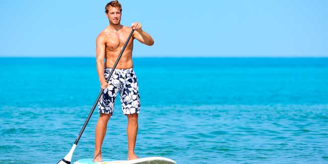 Paddle surf, una buena alternativa para entrenar en verano
