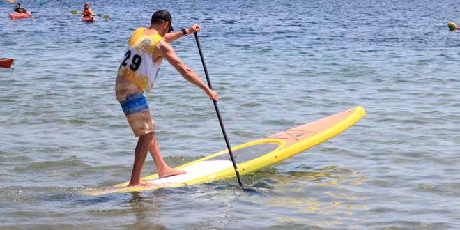 Paddle surf, una buena alternativa para entrenar en verano