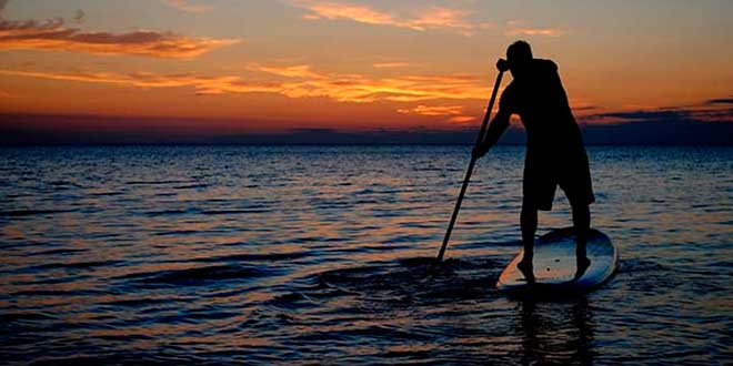 Paddle surf, una buena alternativa para entrenar en verano