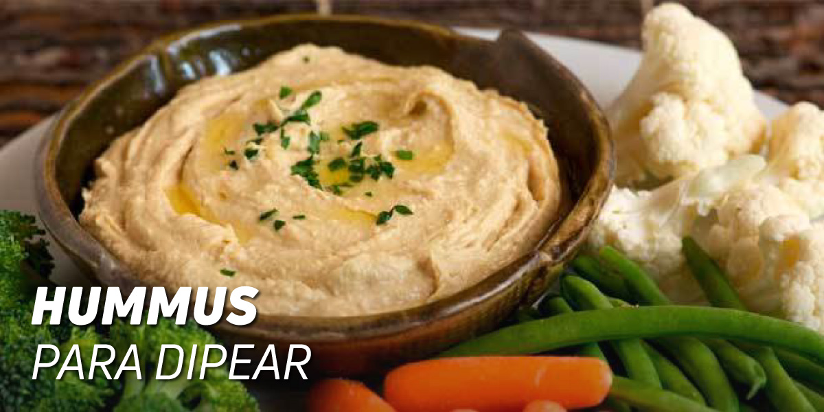 Receta fácil de Hummus Casero en 3 pasos - HSN