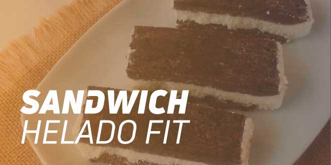 Receta de Sandwich Helado Fit - ¡Un Capricho Fresquito!