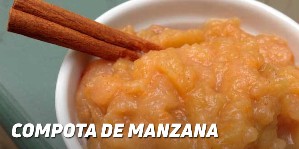 Receta de Compota de Manzana Fitness fácil y rápida - HSN