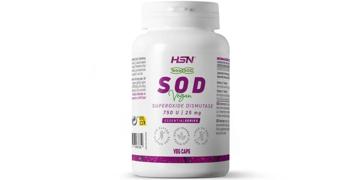 ¿Qué es el SOD (Superóxido Dismutasa) y para qué sirve? | HSN