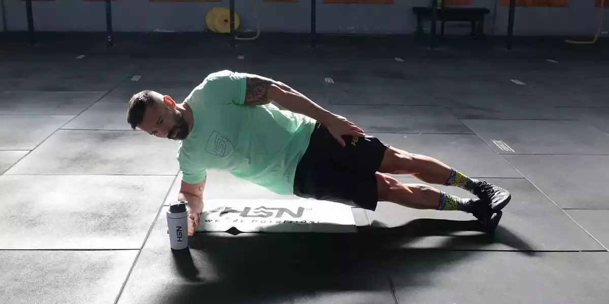 How to do side planks for a steel-hard core