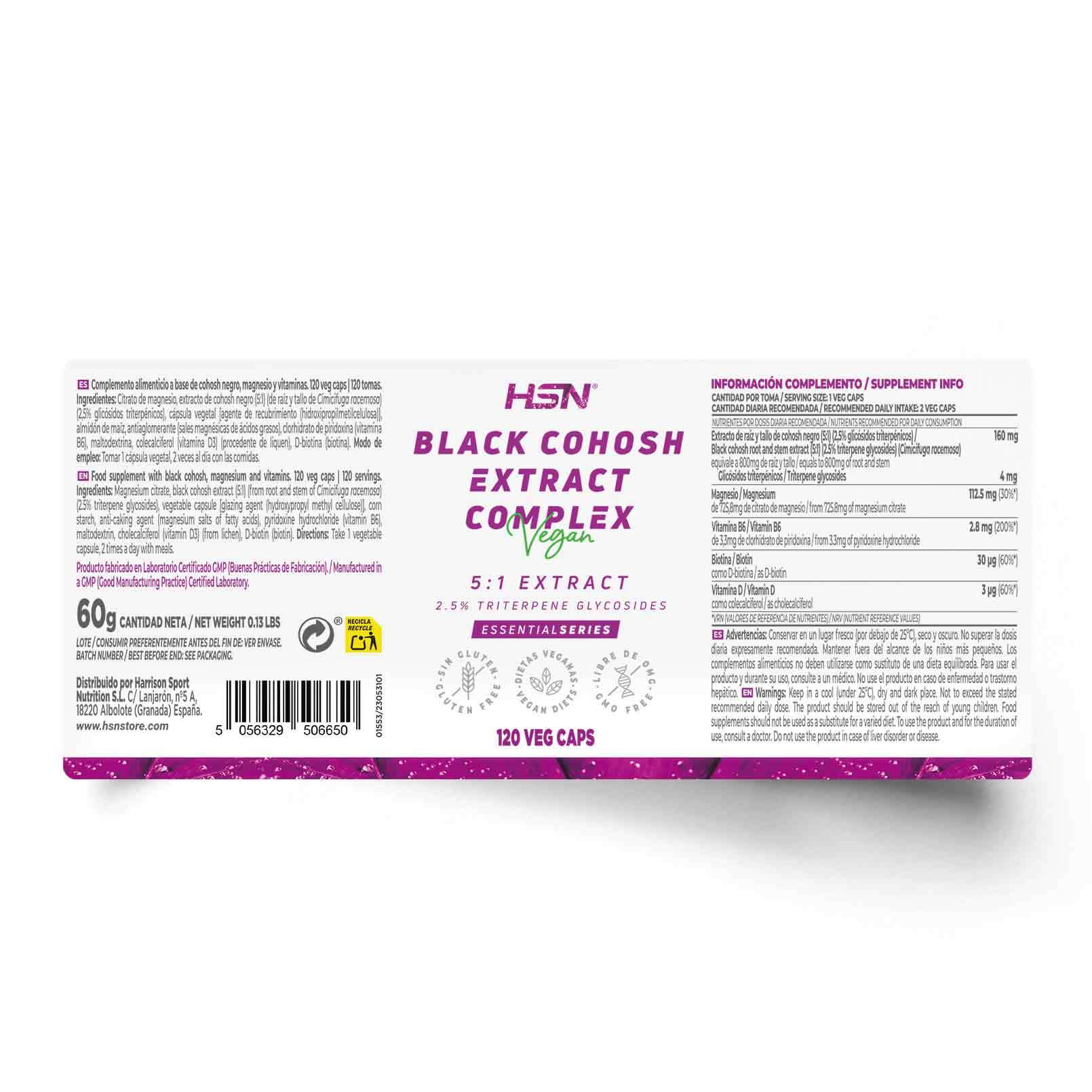 black cohosh complex