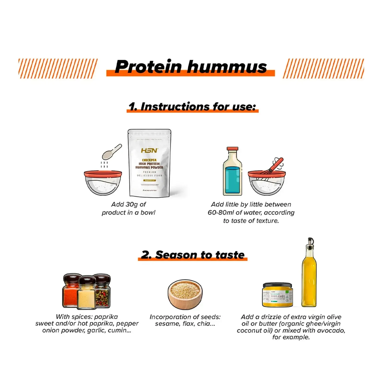 how to make hummus powder