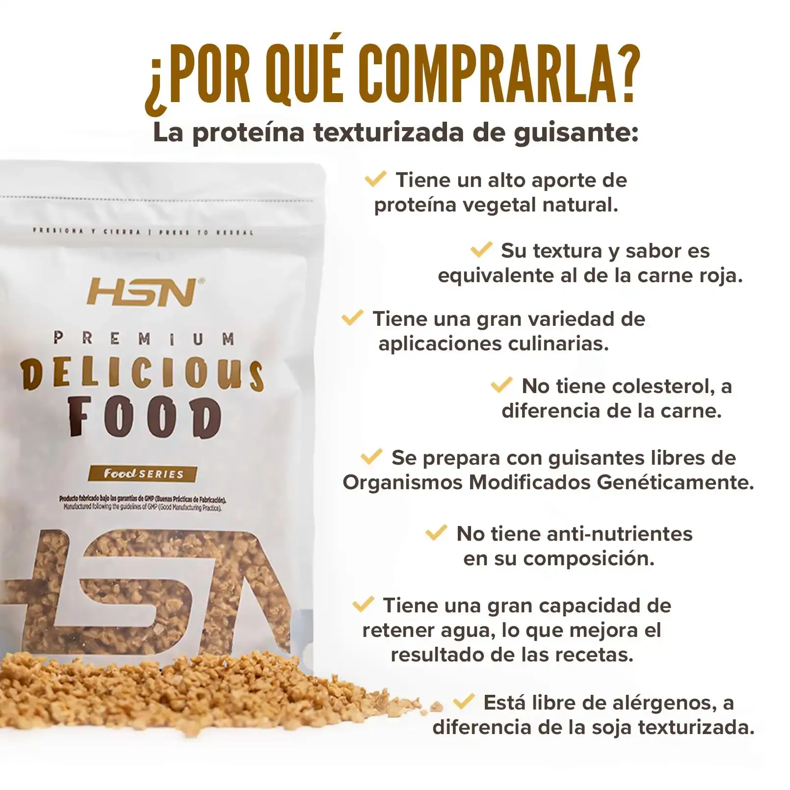 los guisantes tienen proteínas