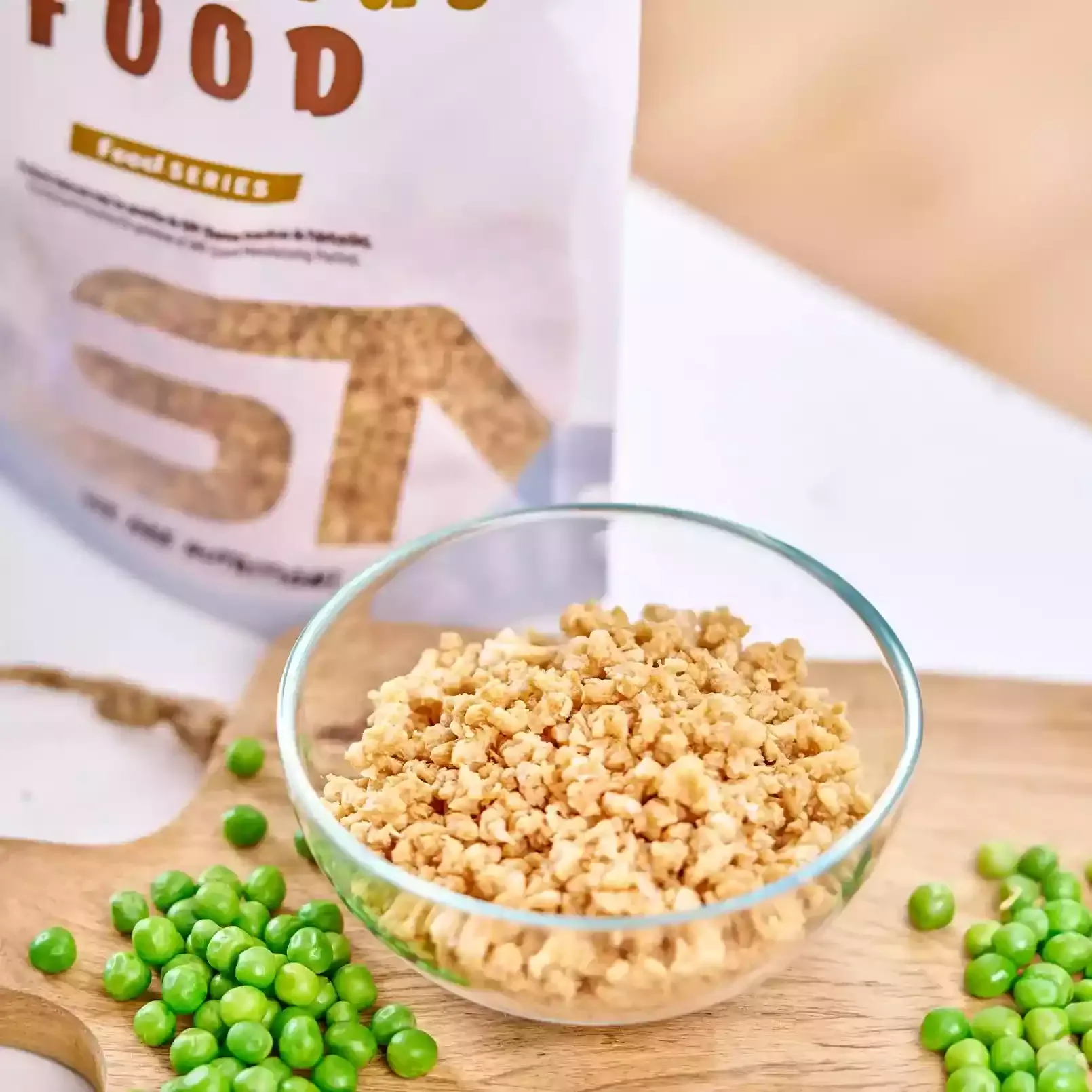 los guisantes tienen proteínas