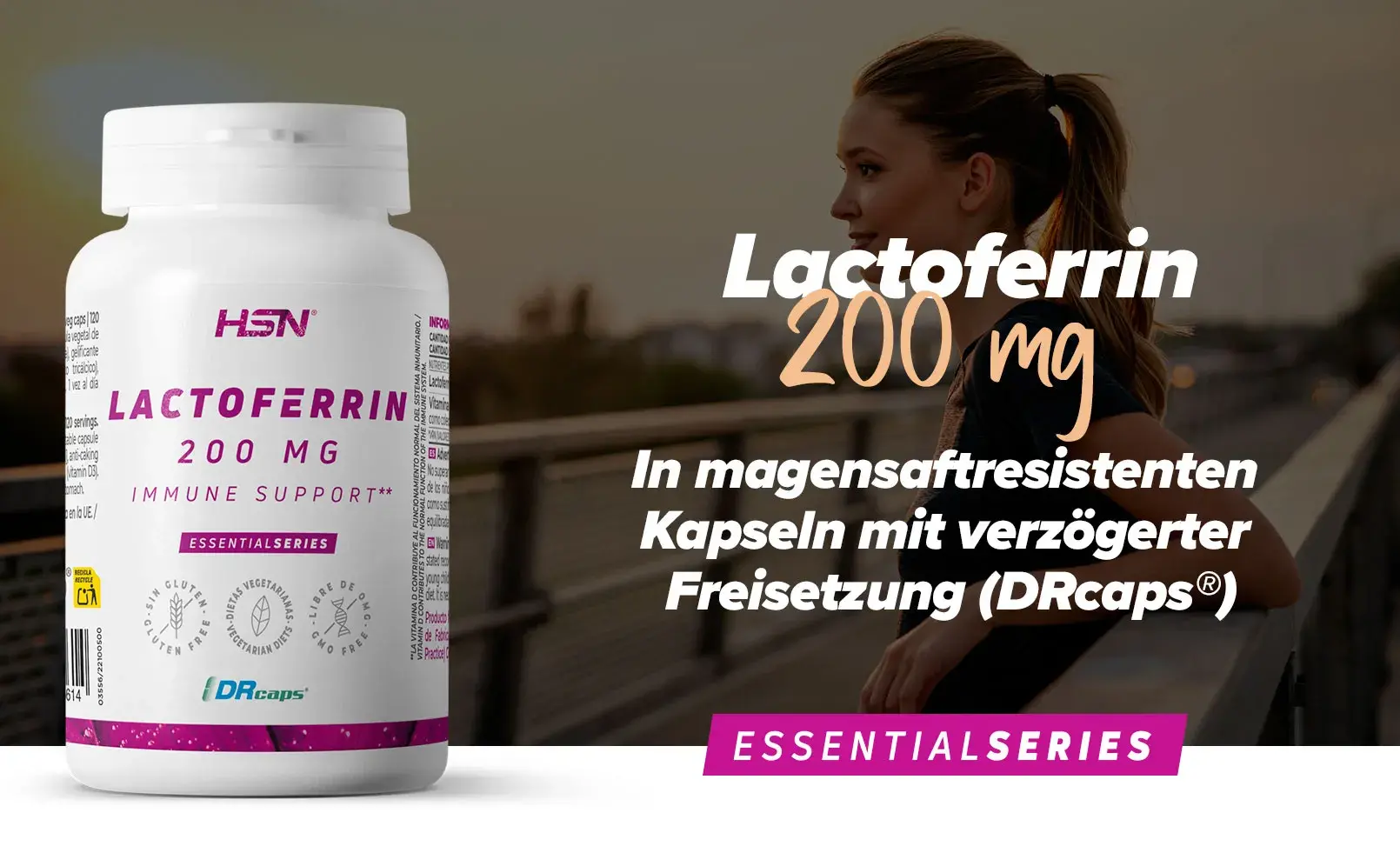 Lactoferrin 200 mg kaufen (in Kapseln) - HSNstore