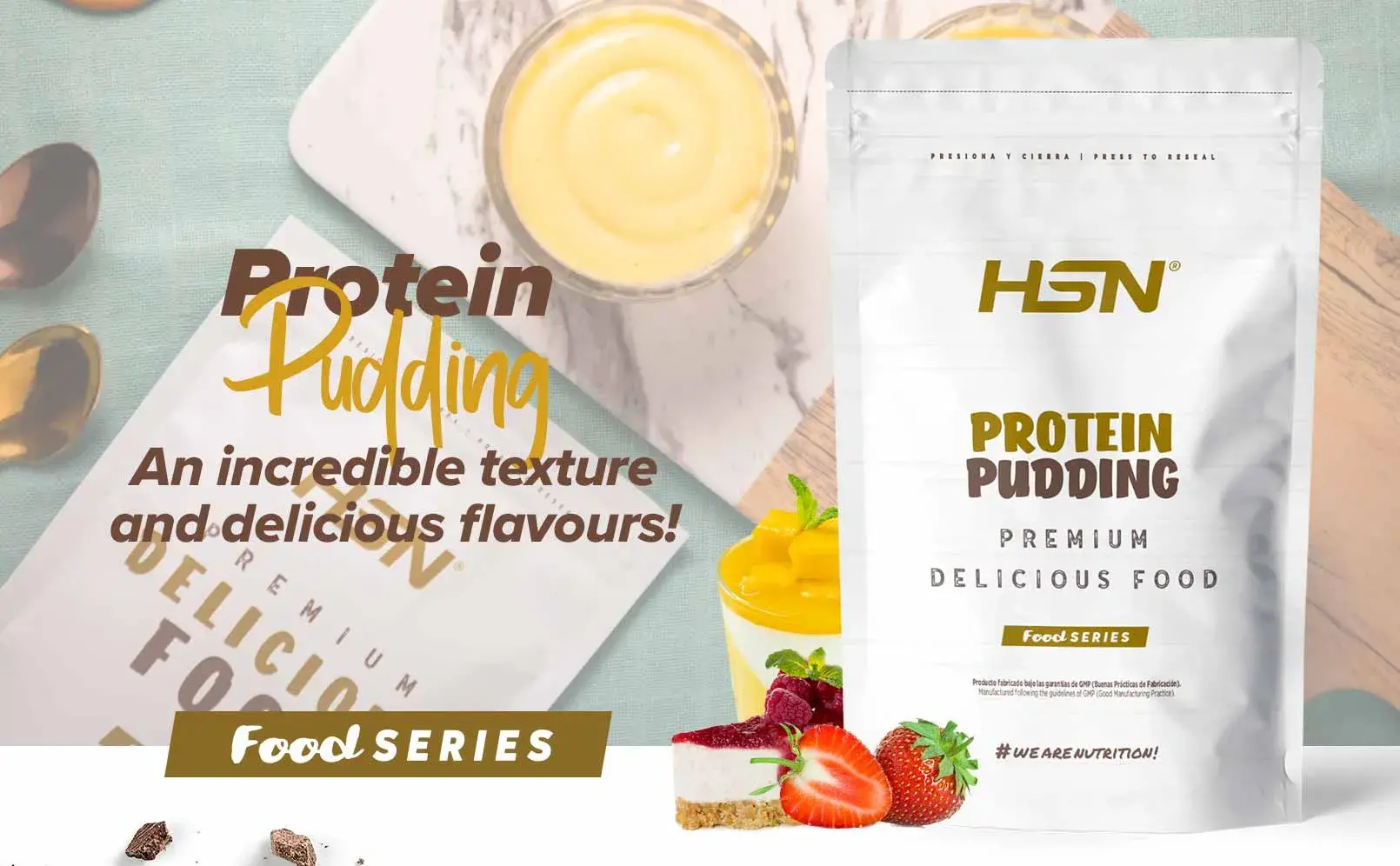 Fitness Protein Pudding for Athletes - FoodSeries HSN