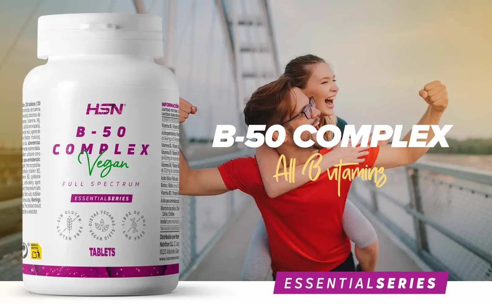 B-50 Complex Vitamins B - HSN EssentialSeries
