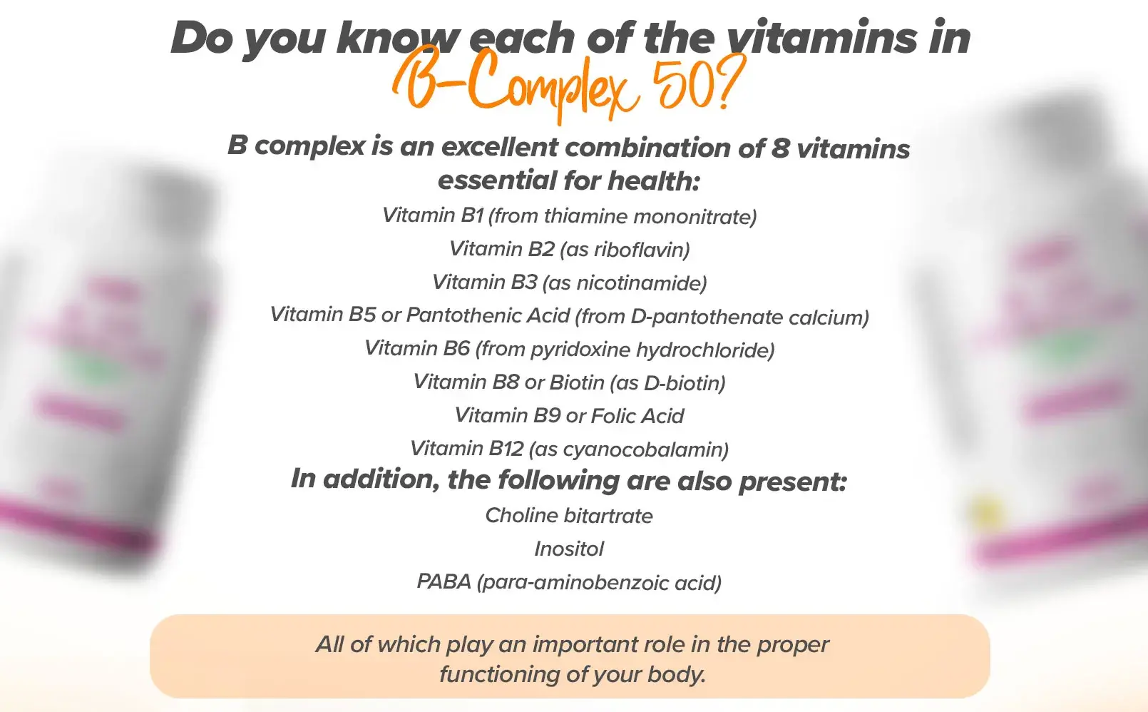 B-50 COMPLEX – Prehrana po Krvnoj Grupi