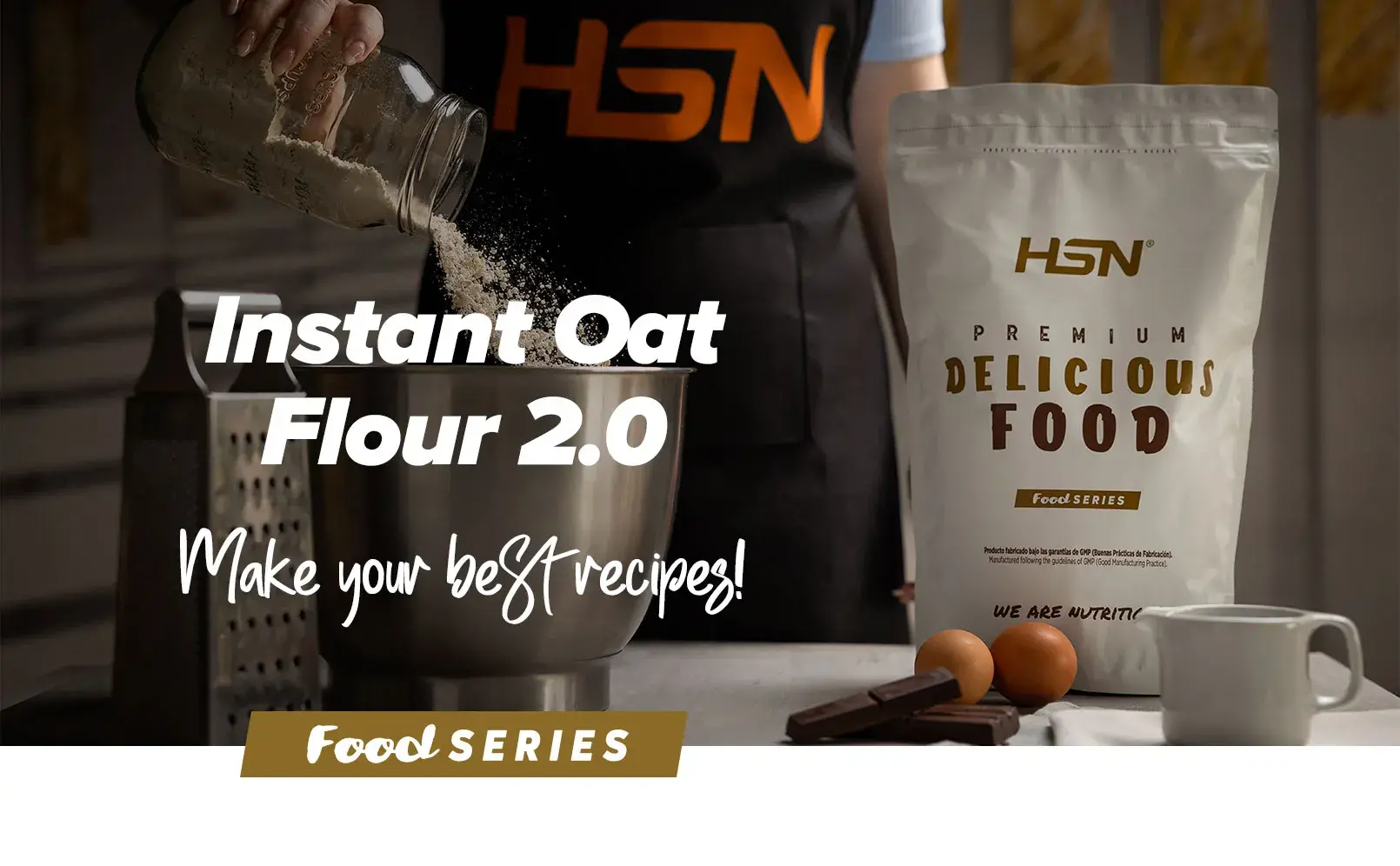 Instant Oat Flour 2.0 Powder - HSN