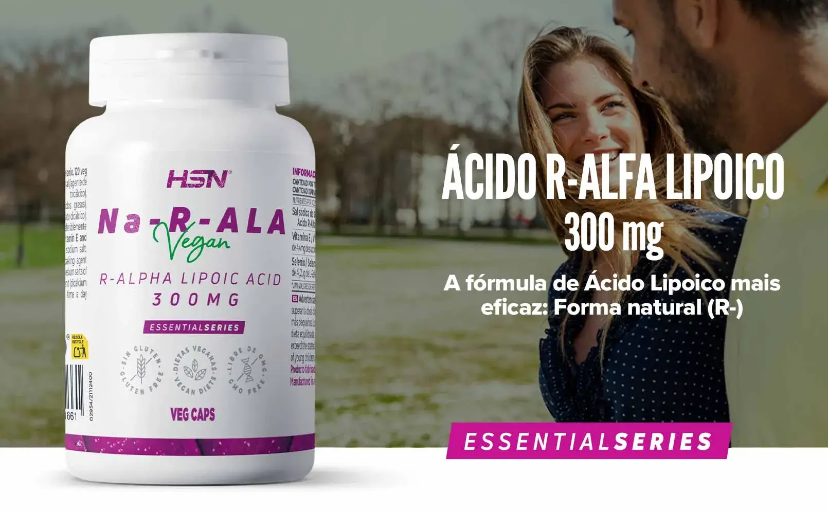 Ácido R-Alfa Lipóico (Na-R-ALA) 300 mg