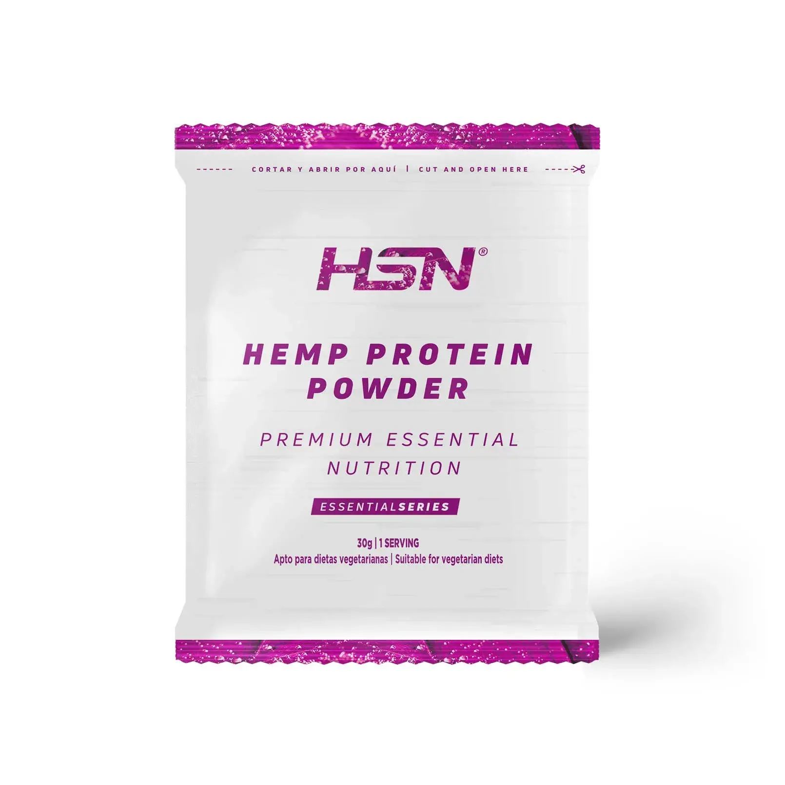 Hemp Protein Single Doses Pack 100% pure hemp protein without additives
