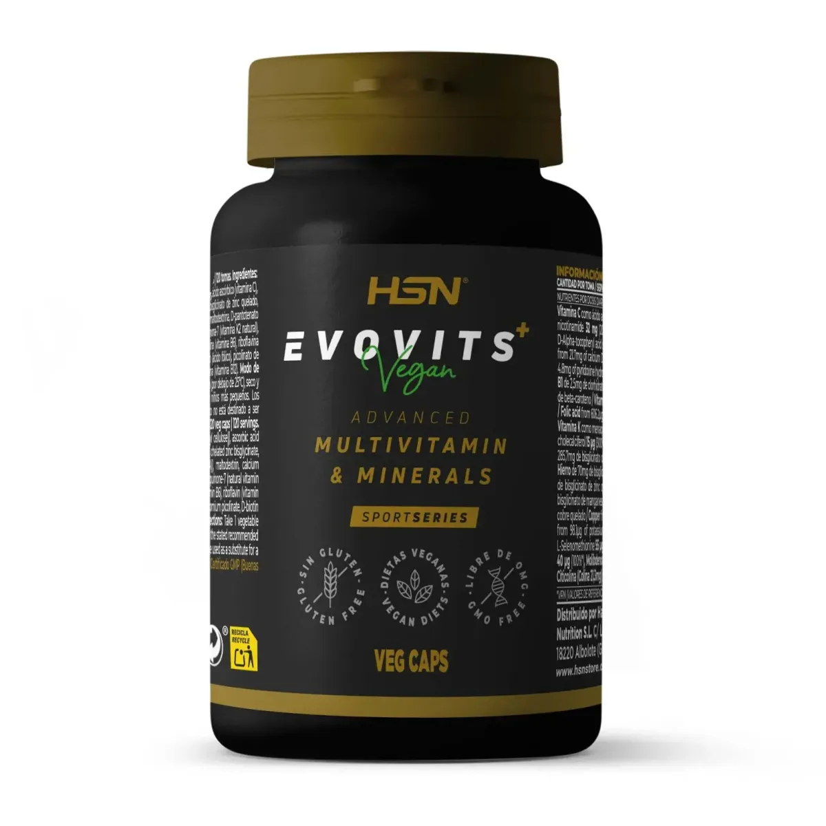 Multivitamínico Evovit Plus con Coenzima Q10 y Minerales