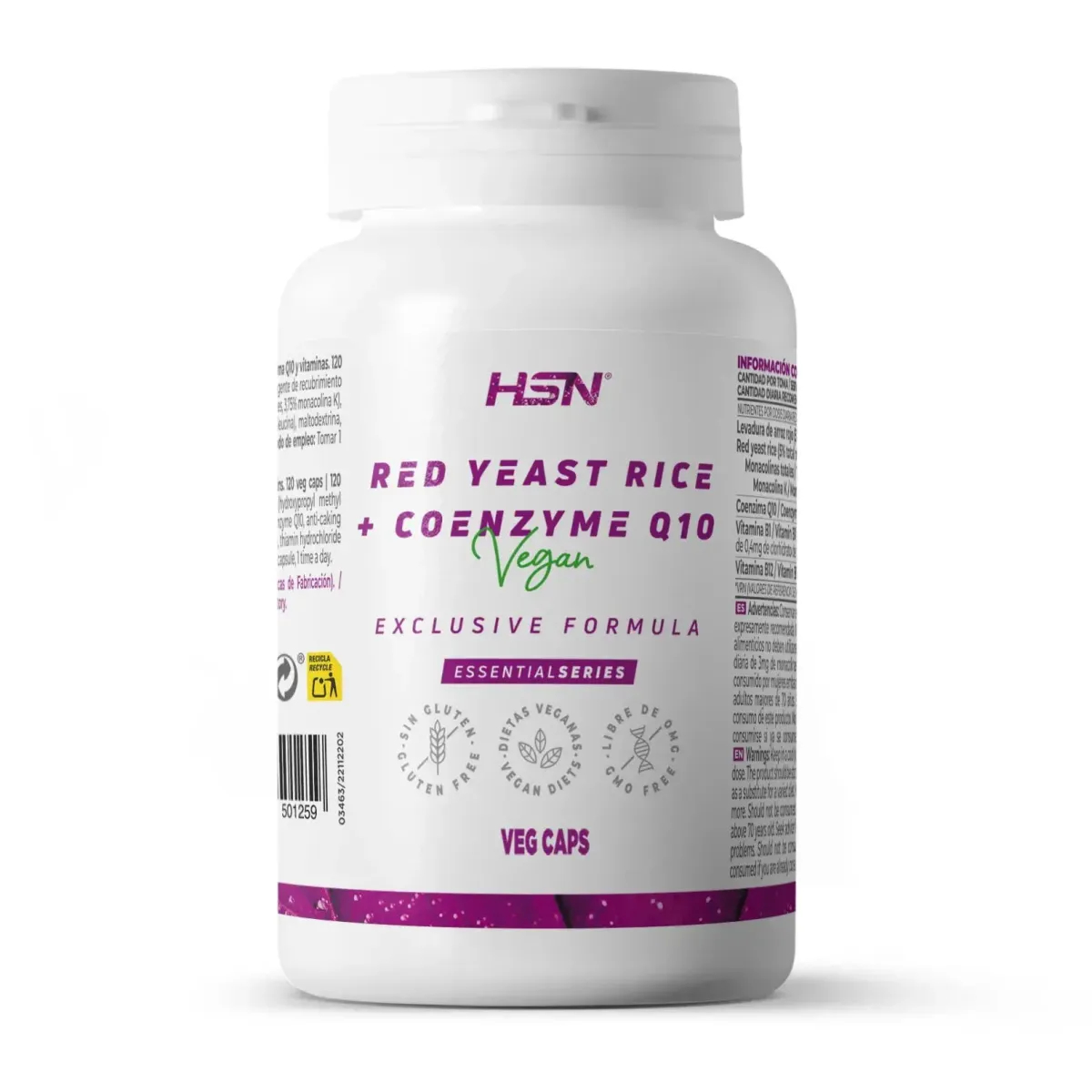 Red Yeast Rice, Monacolin K + Coenzyme Q10 - HSN