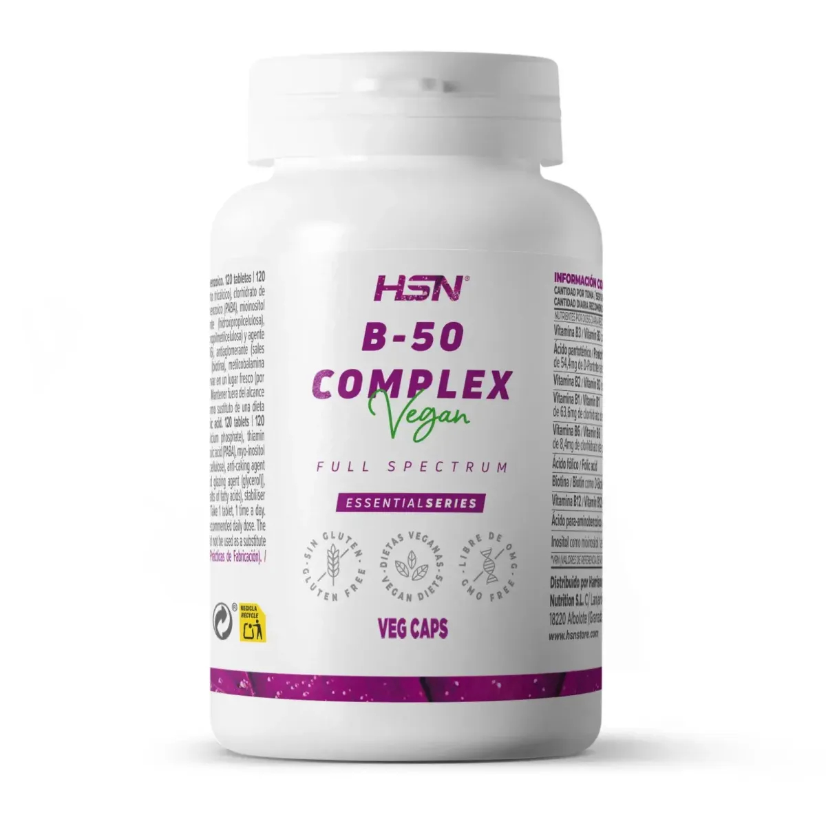 B-50 Complex Vitamins B - HSN EssentialSeries