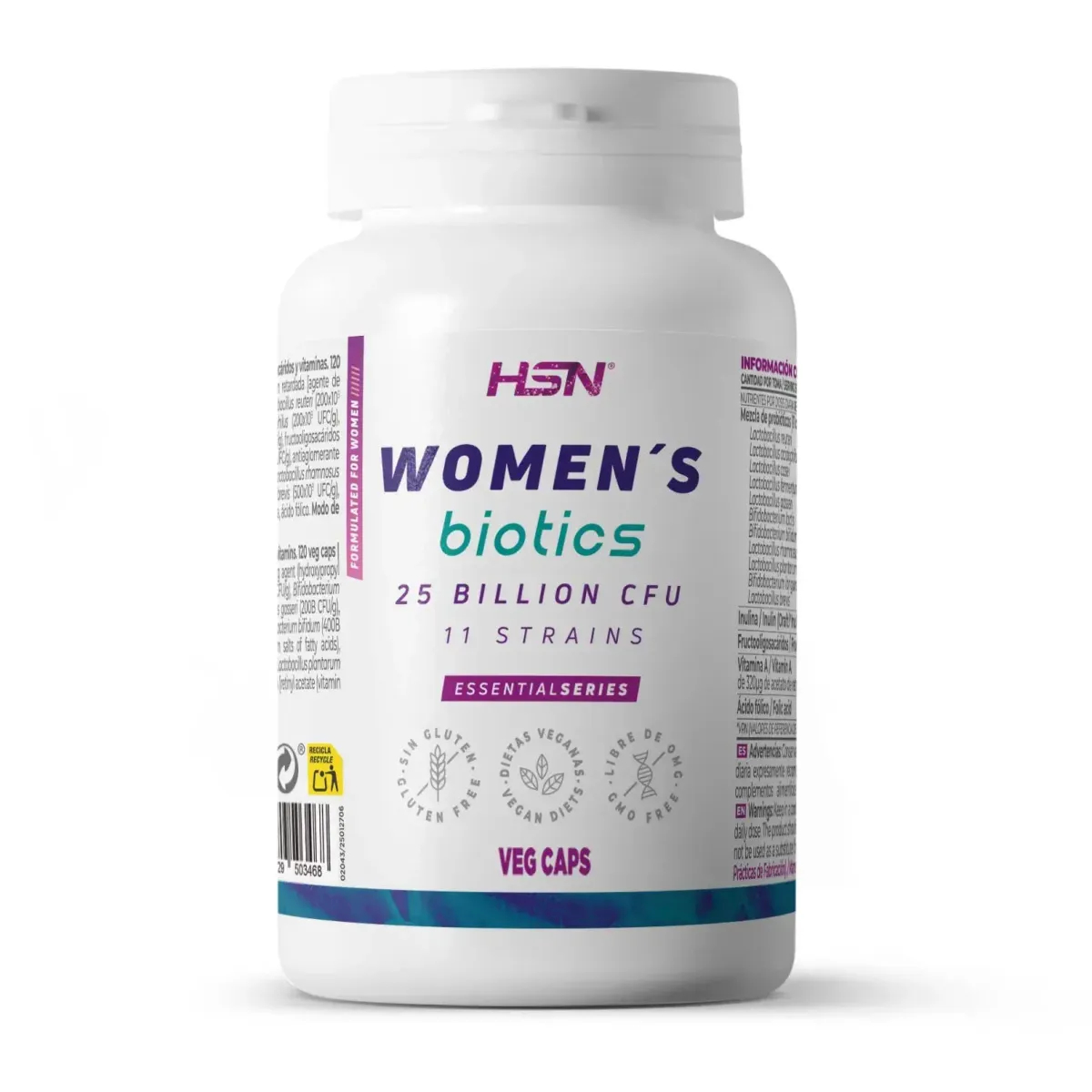 Women's Biotics 25B CFU - Probiotic - EssentialSeries HSN