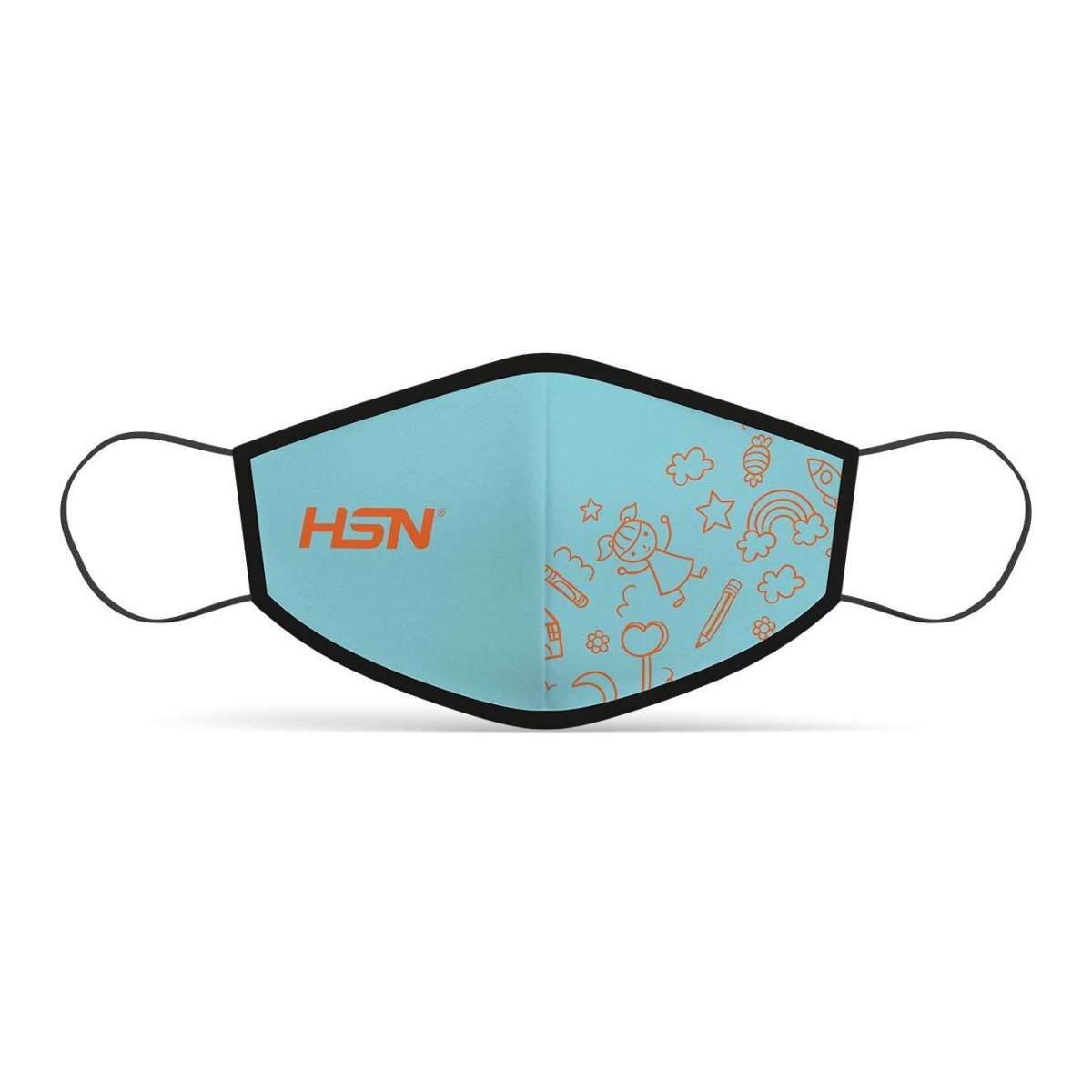 Hygienic Reusable Kids Mask - Accessories HSN