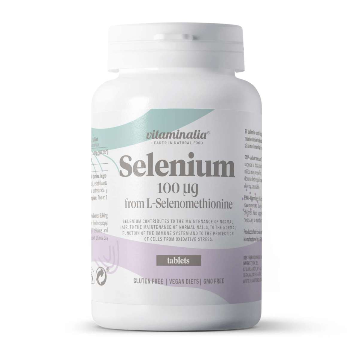 L-Selenomethionine - 100mcg Of Selenium - Vitaminalia