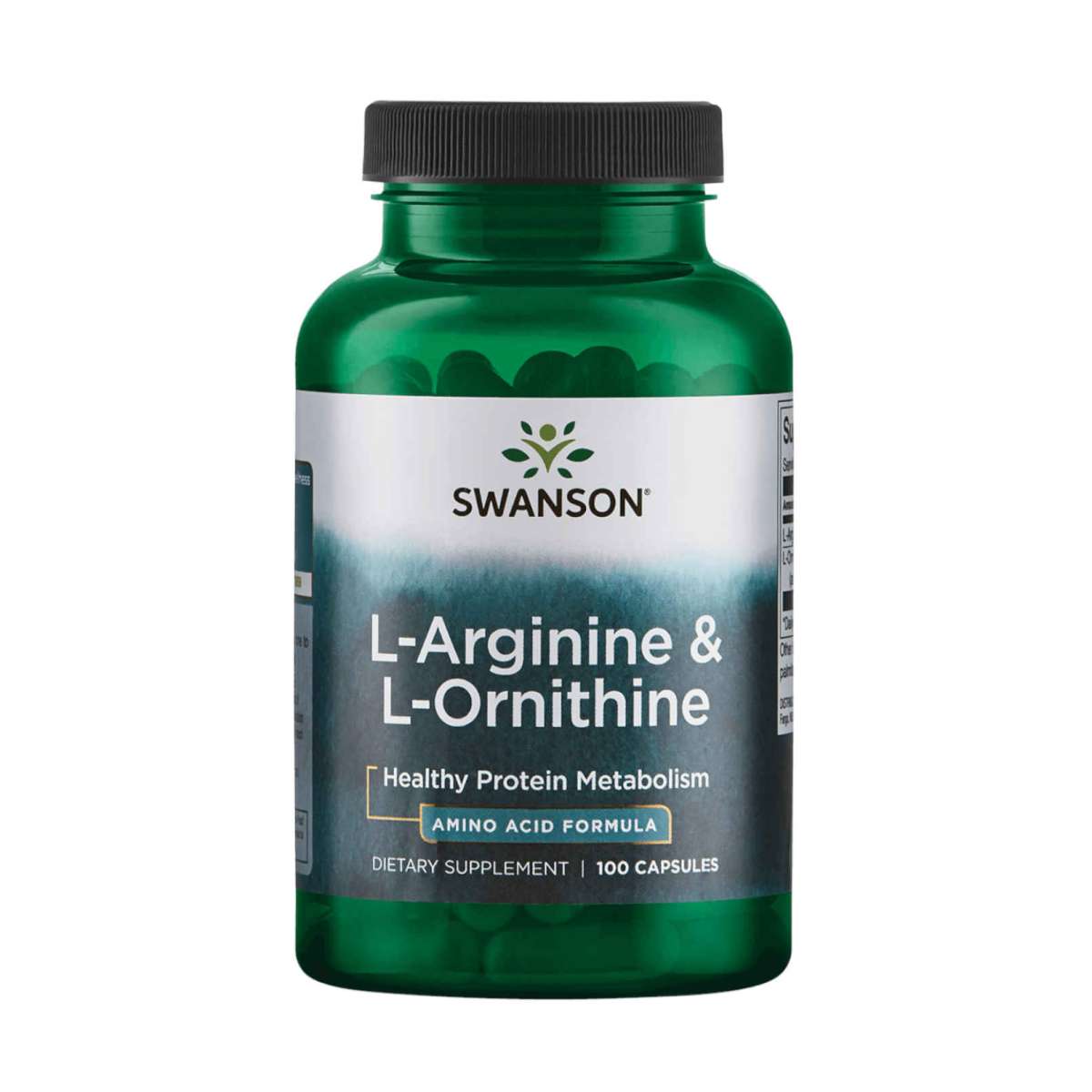 L-ARGININ & L-ORNITHIN 500 mg/250 mg - Swanson
