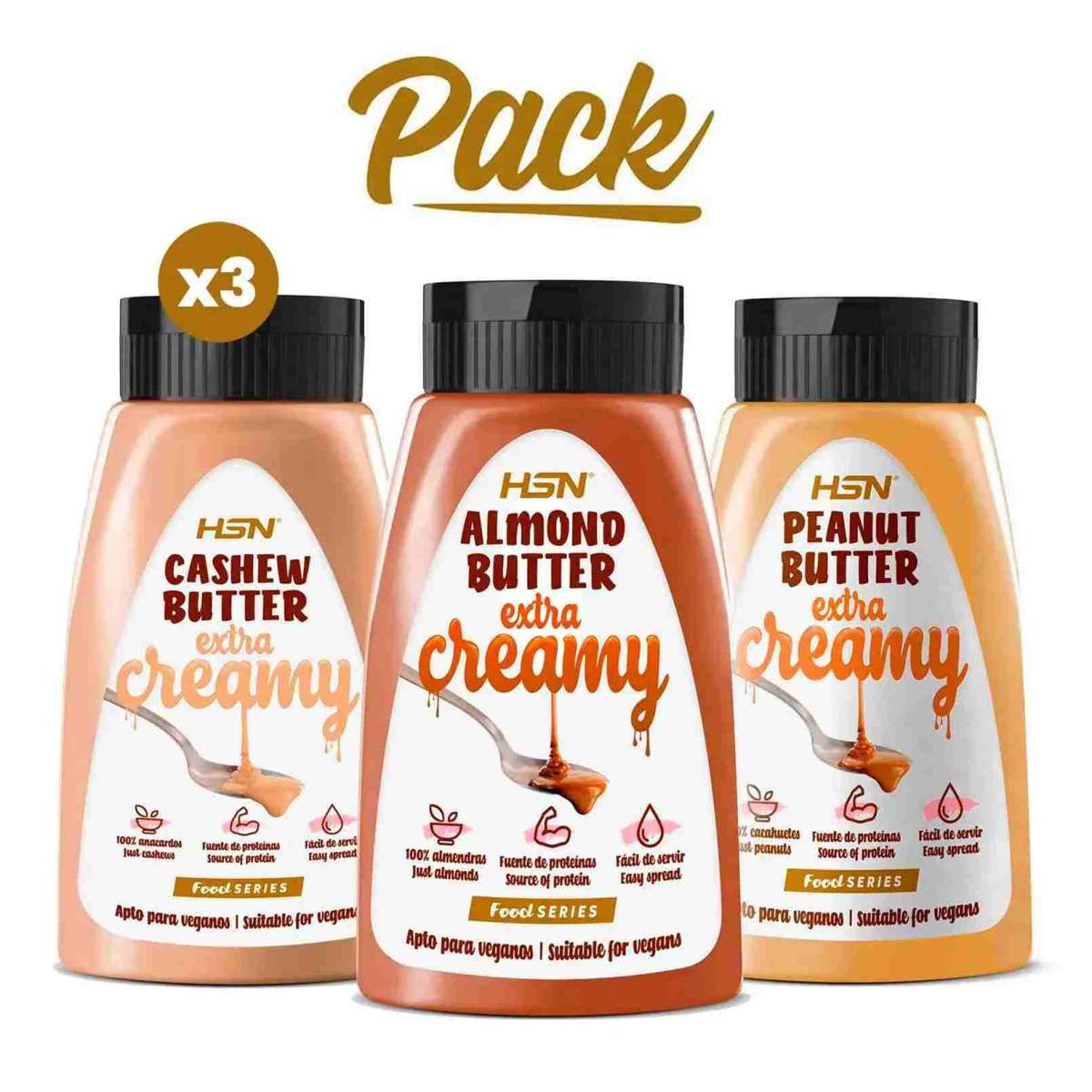 Extra Creamy Nut Butters - Packs HSN