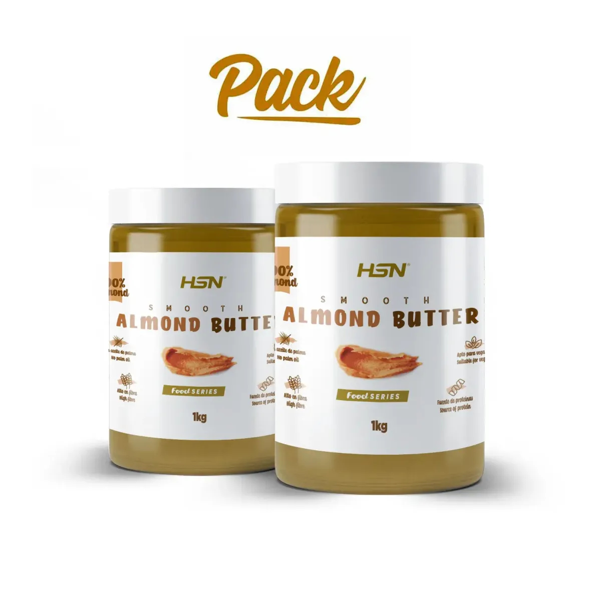 Almond Butter 1Kg - 2 Units - HSN Duo Pack