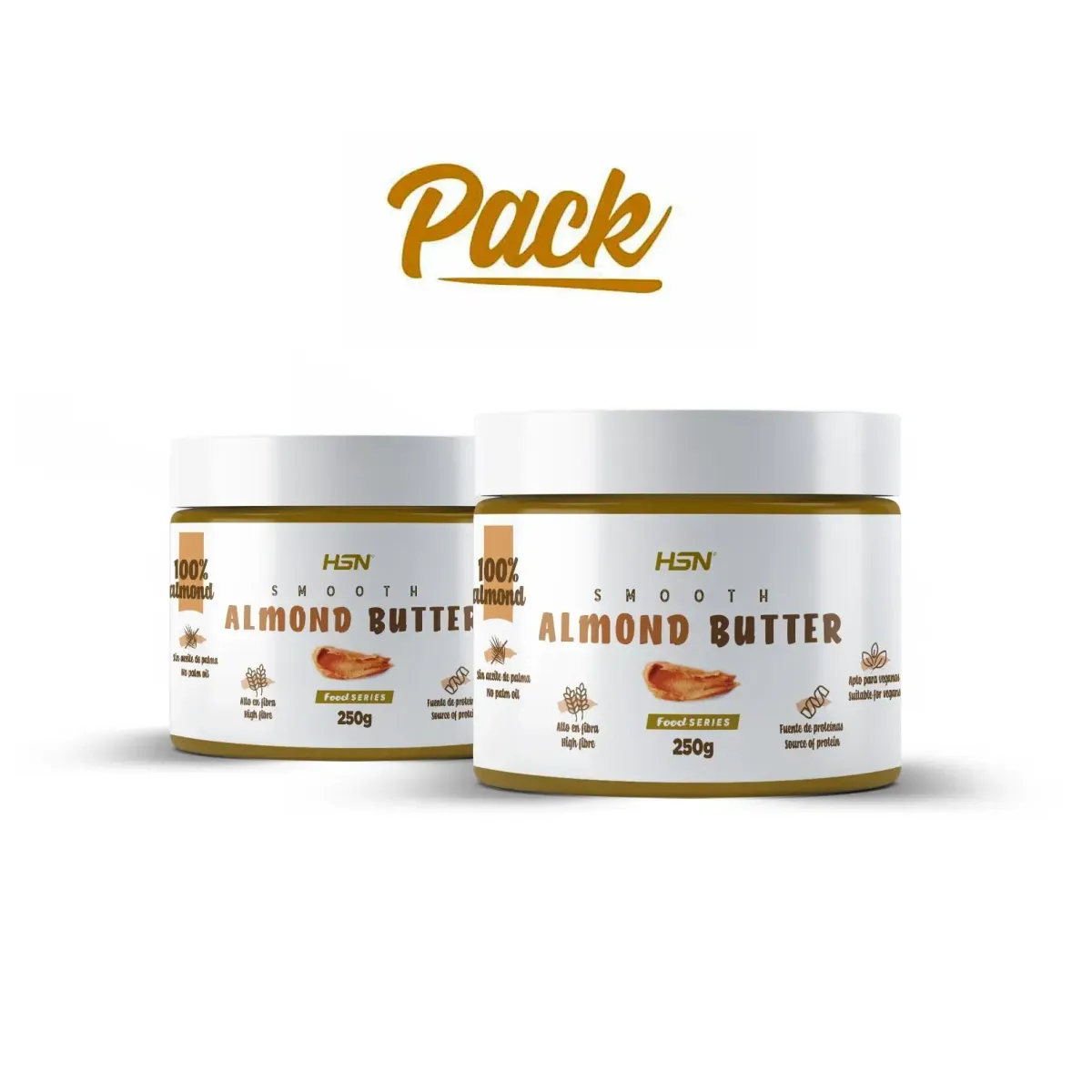Almond Butter 250g - 2 Units - HSN Duo Pack
