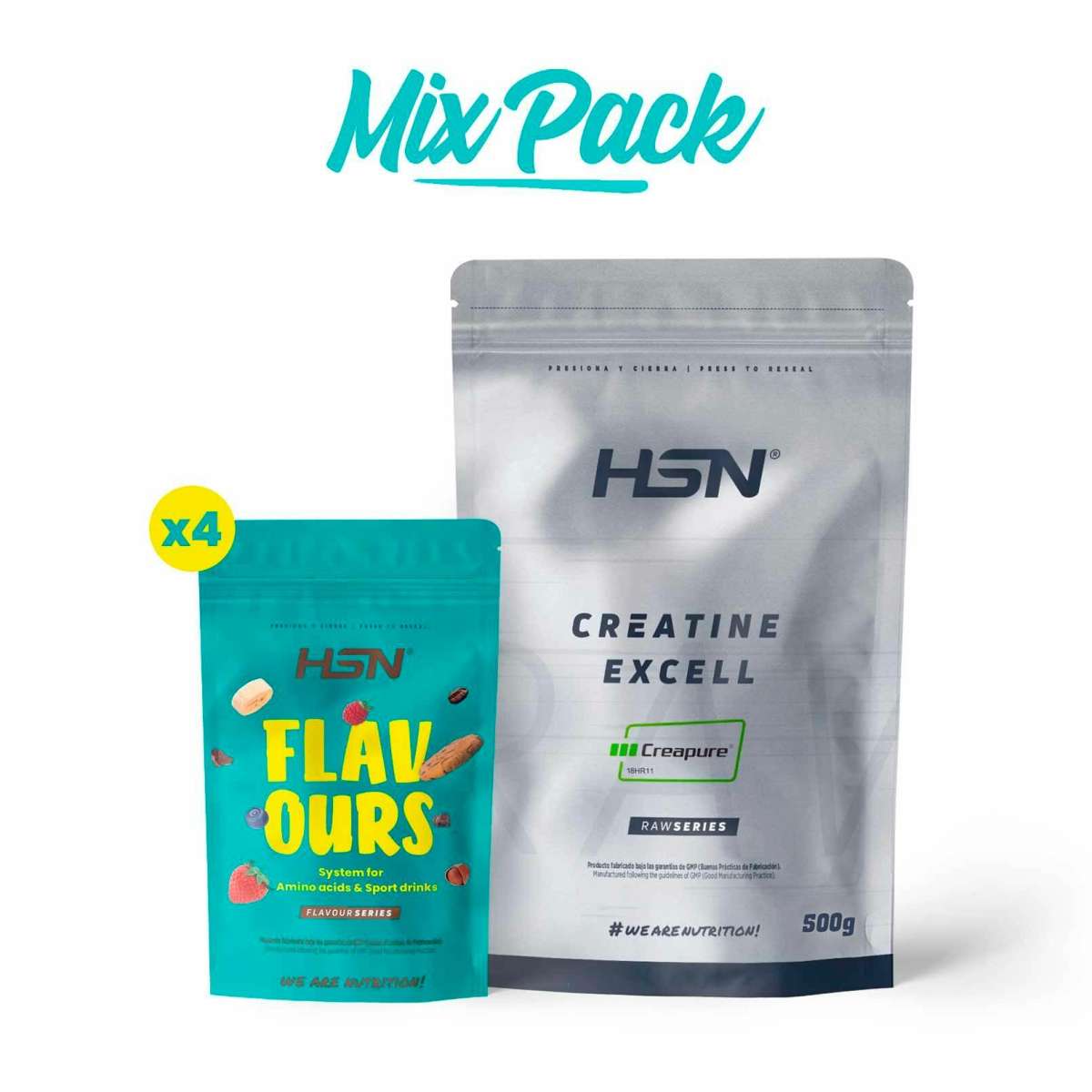 Creatine Excell Creapure ® Powder Pack with Flavour Systems