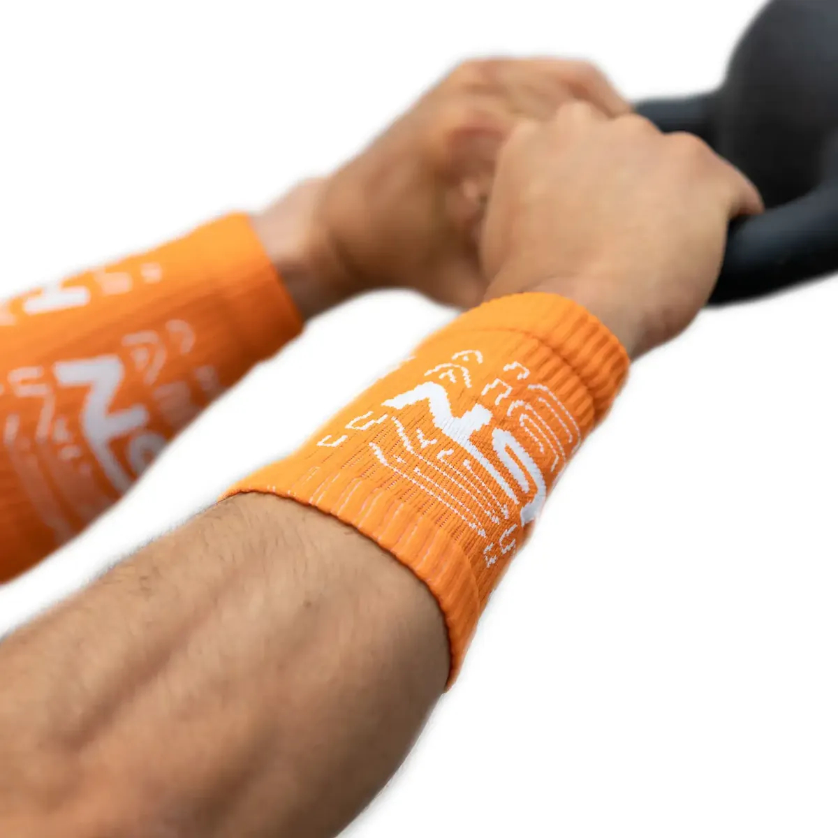 Wristbands for CrossFit and Weightlifting Orange Colour | HSN