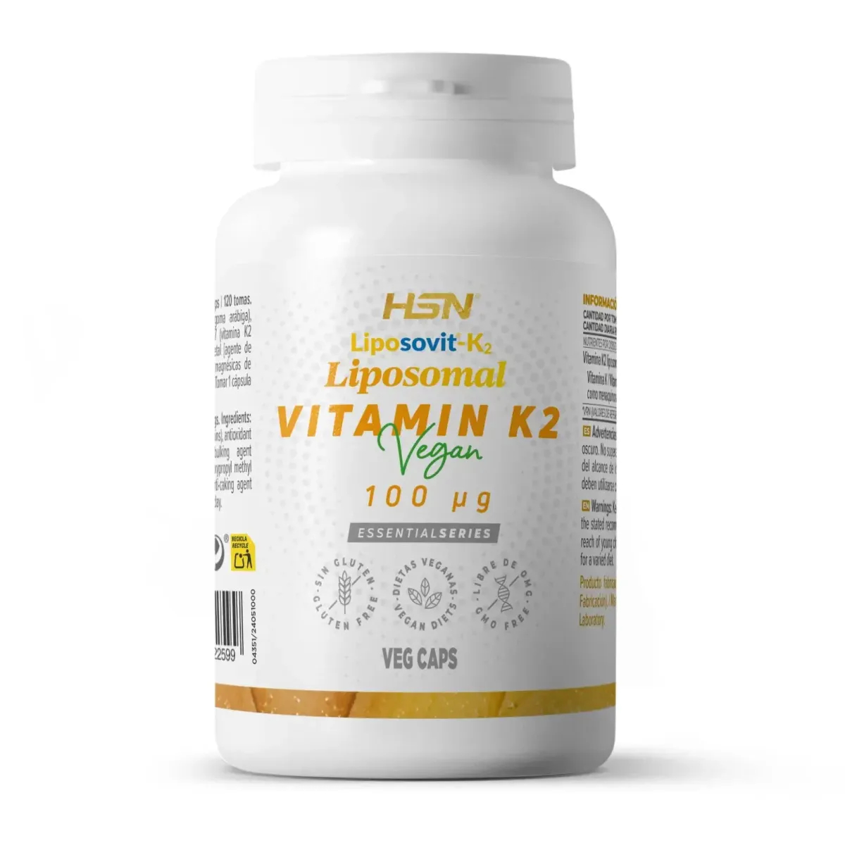 Vitamina K2 Liposomada 100mcg de Liposovit®
