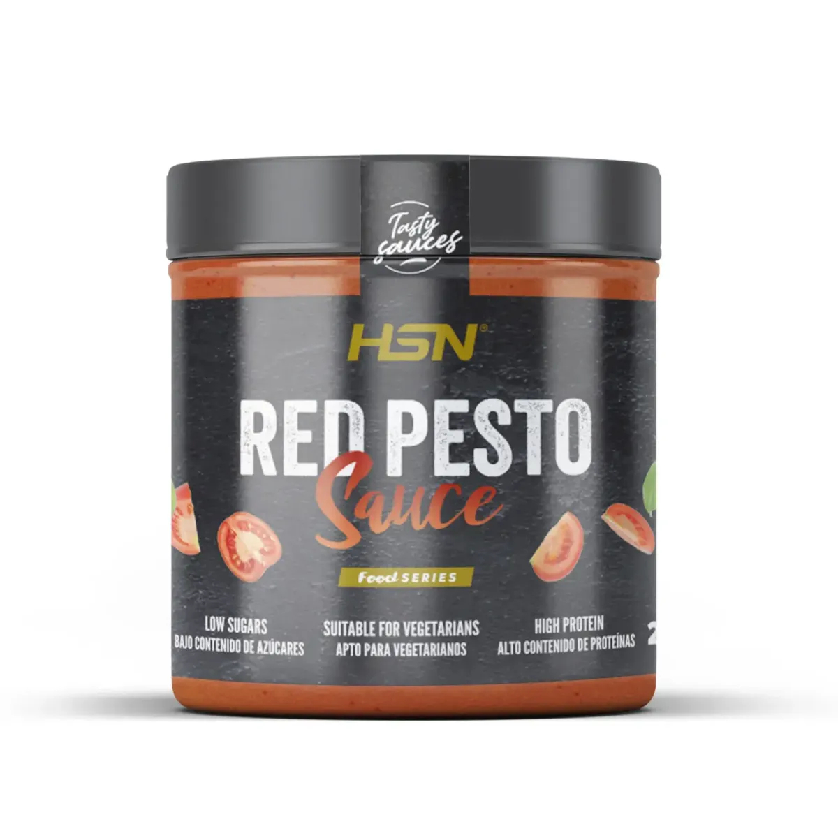 Red pesto sauce with organic ingredients
