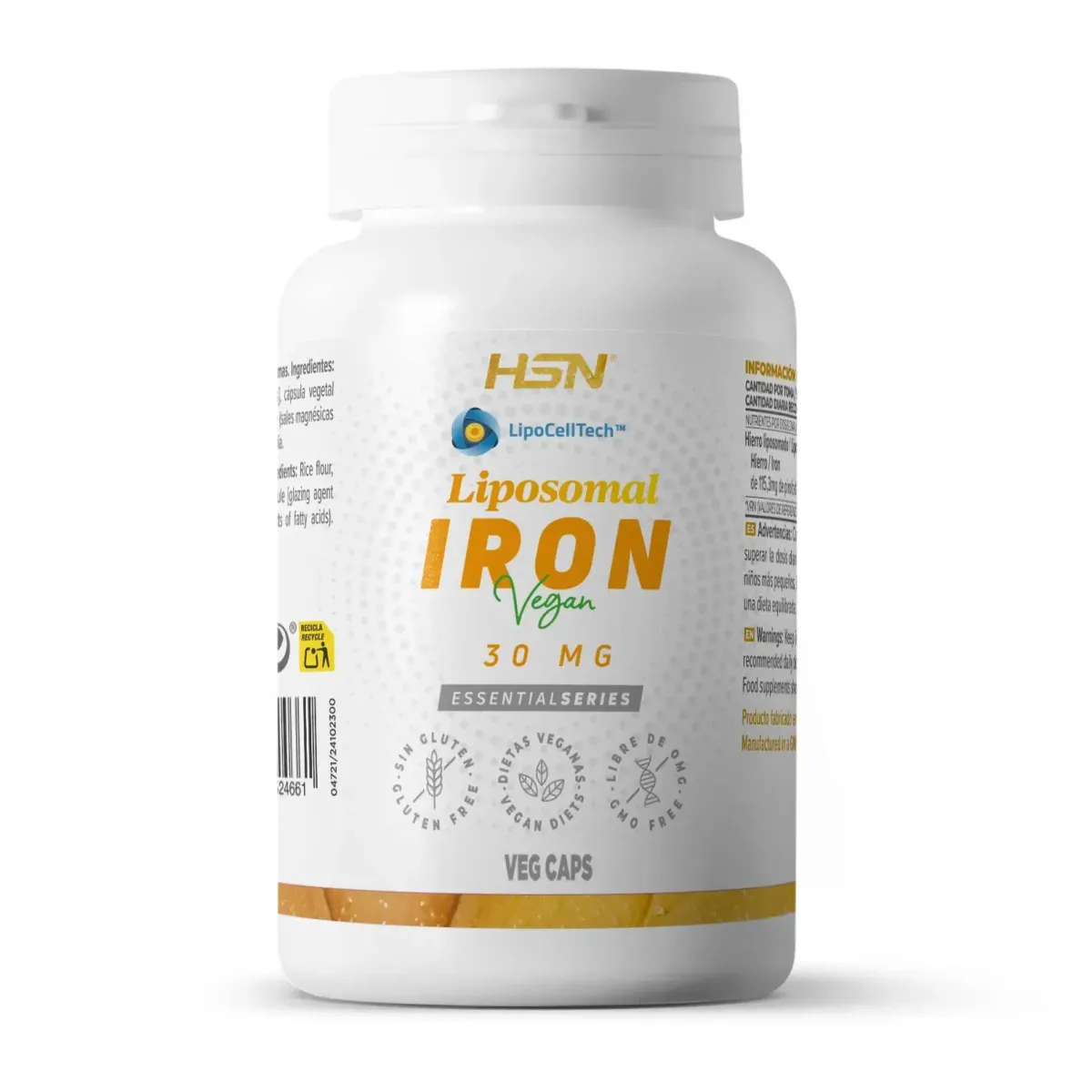 Liposomal Iron (LipoCellTech) with high bioavailability