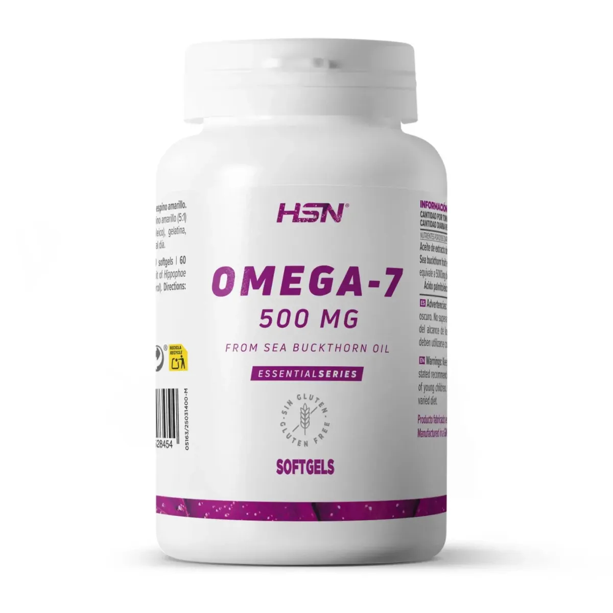 Omega-7 Sea Buckthorn Oil 500 mg