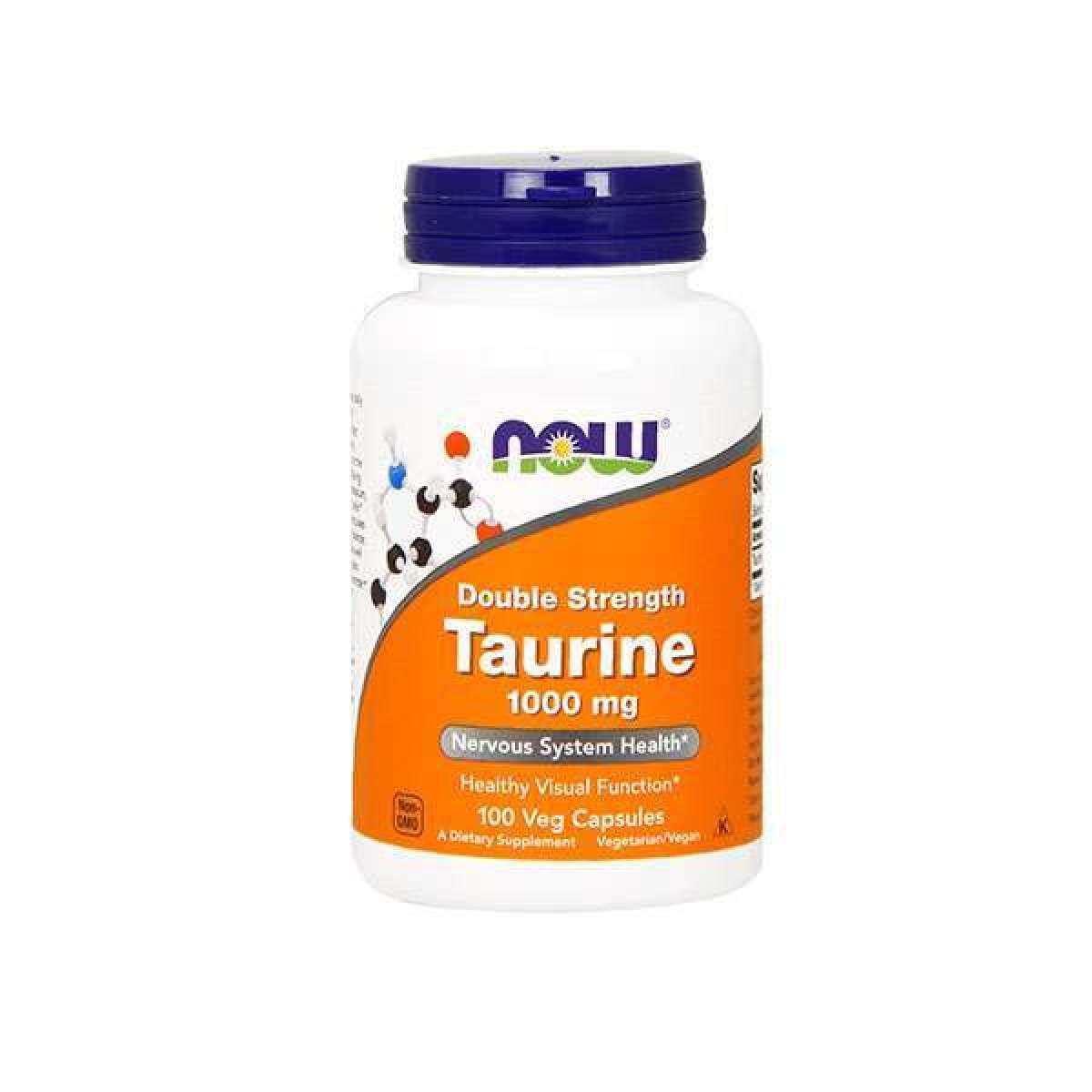 Taurine 1000mg by Now Foods - Vegetable Capsules - HSNstore