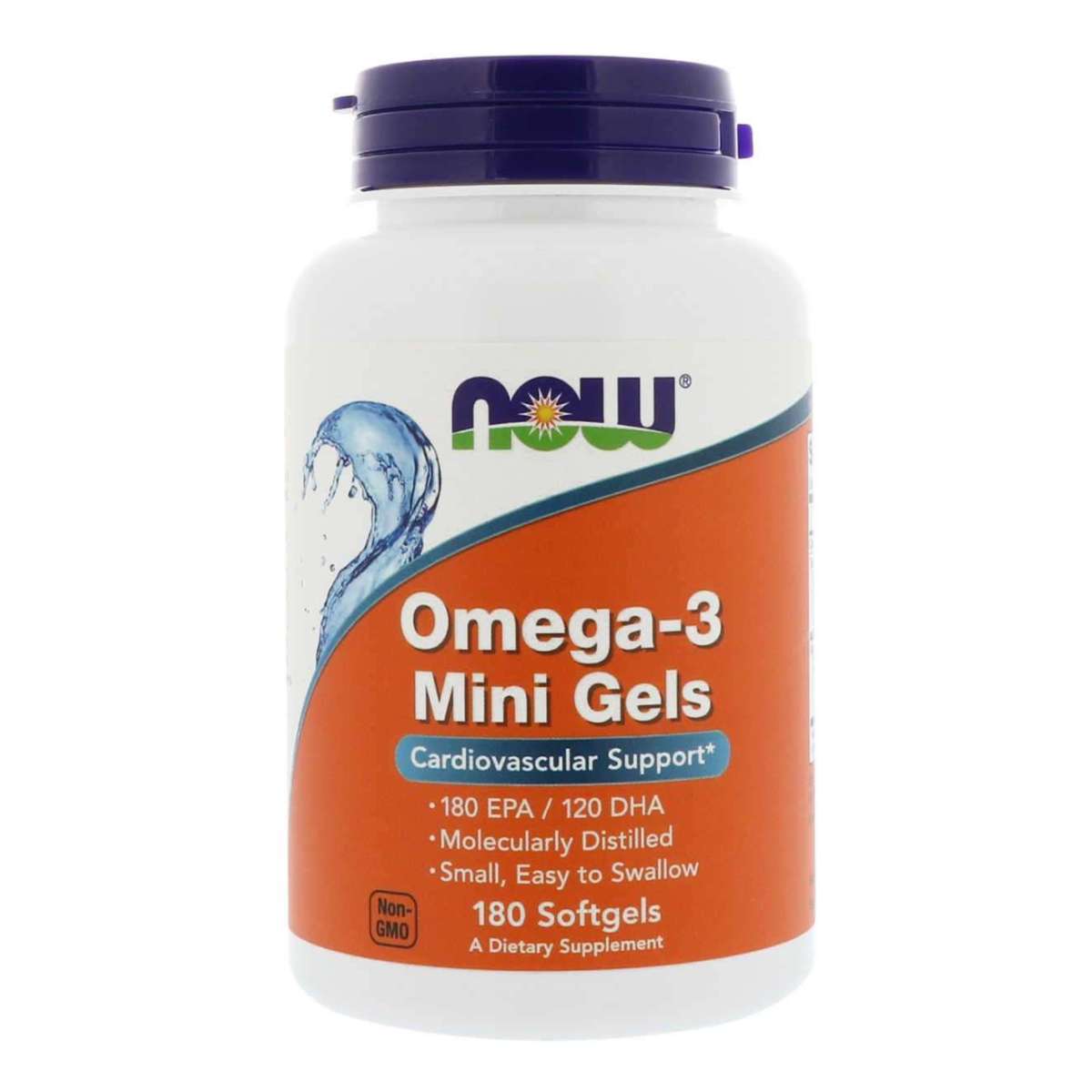 Omega-3 Mini Gels by Now Foods - Wiht Vitamin E - HSNstore