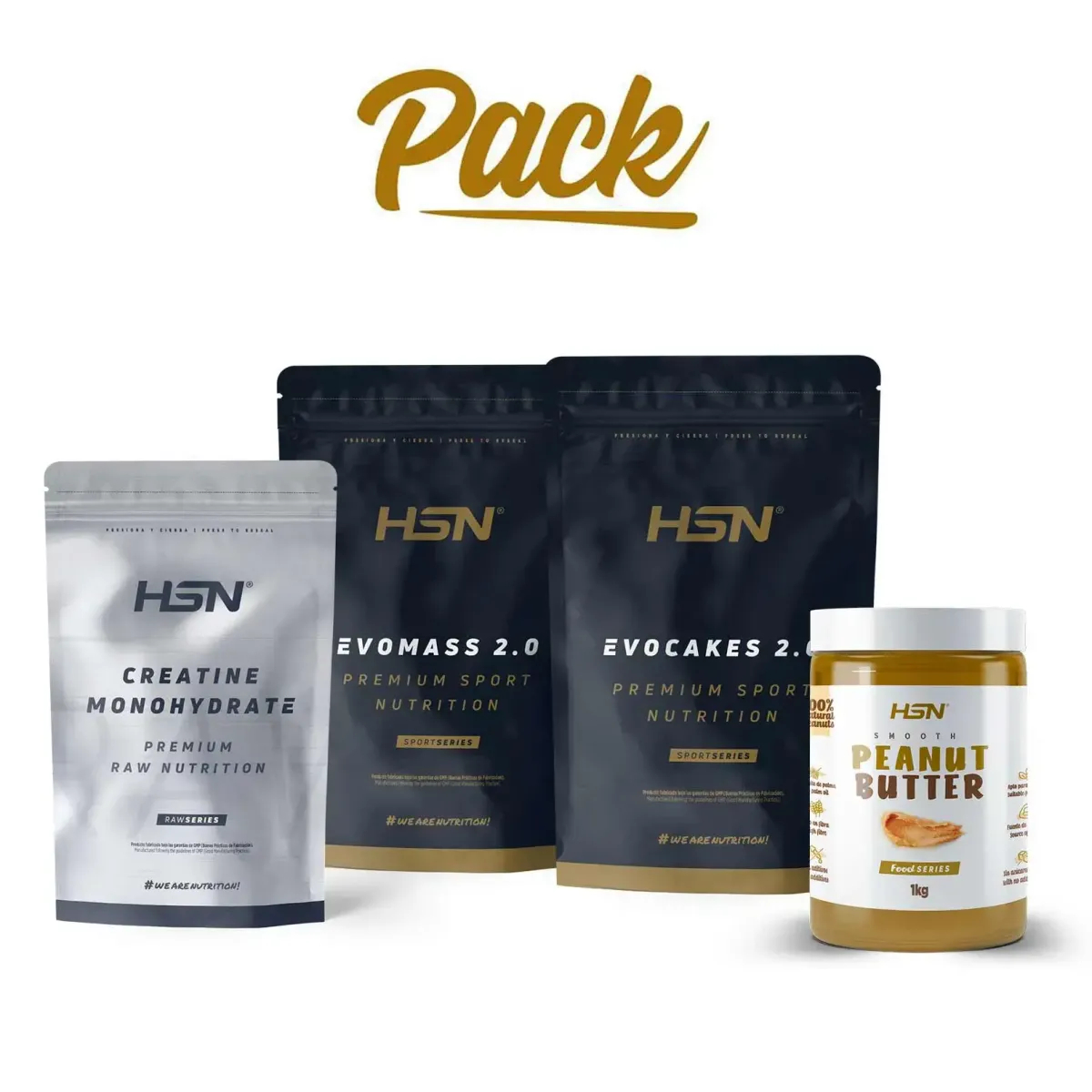 Get Big Pack 4: Gain Muscle Mass - HSN Packs