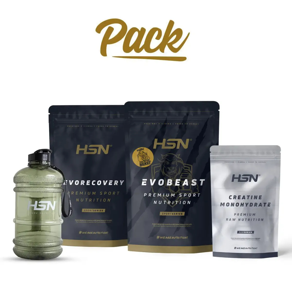 The Fittest Pack - CrossFit Performance Pack with 3 Supplements