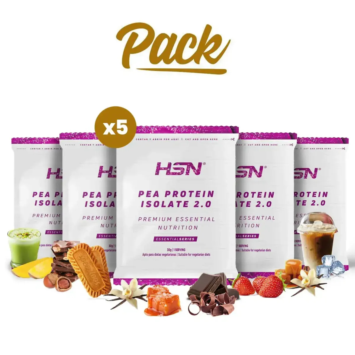 Sampling Pack Pea Protein Isolate 2.0 | HSN