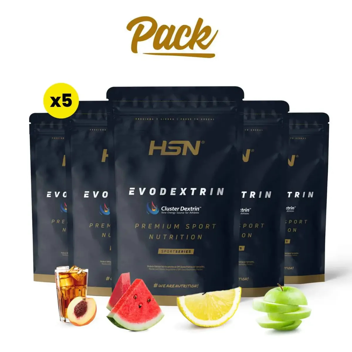Evodextrin Pack of 5 bags - Cluster Dextrin™ Carbohydrates