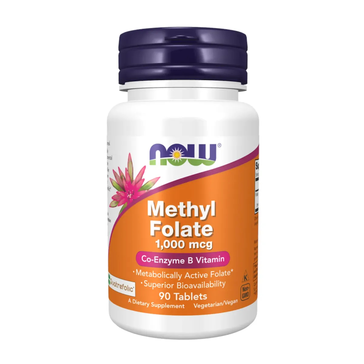 Methylfolate 1000mcg 90 Tabs de Now Foods - HSNstore.com