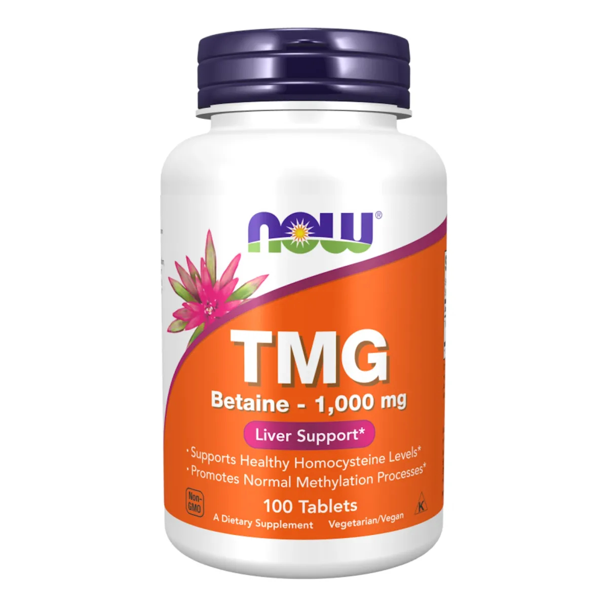 TMG Betaine 1000mg 100 Tabs by Now Foods - HSNstore.com